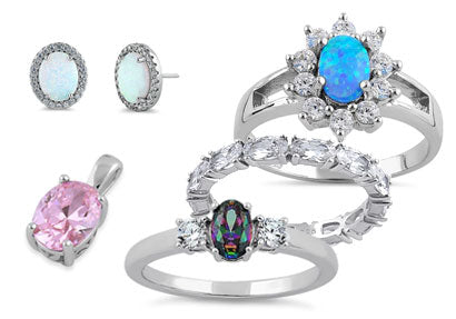 Wholesale Oval Stone Jewelry