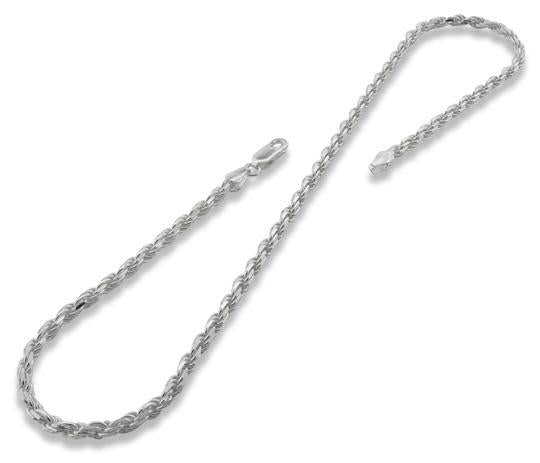 Sterling Silver Rope Chain 4.8MM for sale.